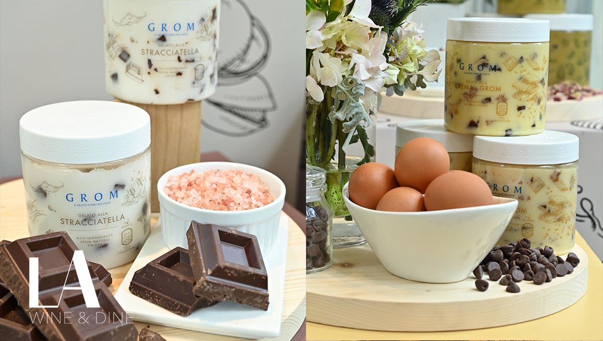 What Actually Goes Into The Four Flavors Of Grom Gelato?