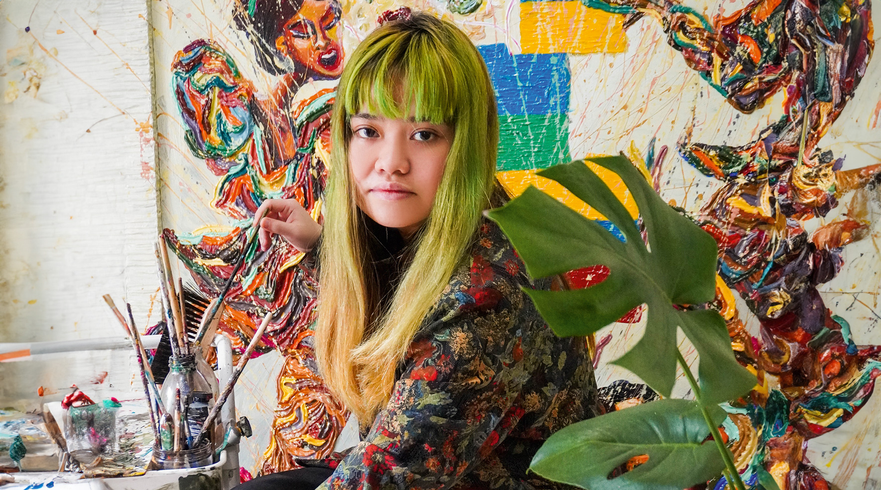 Tita Halaman Takes Root And Sprouts Visual Art With Poetry