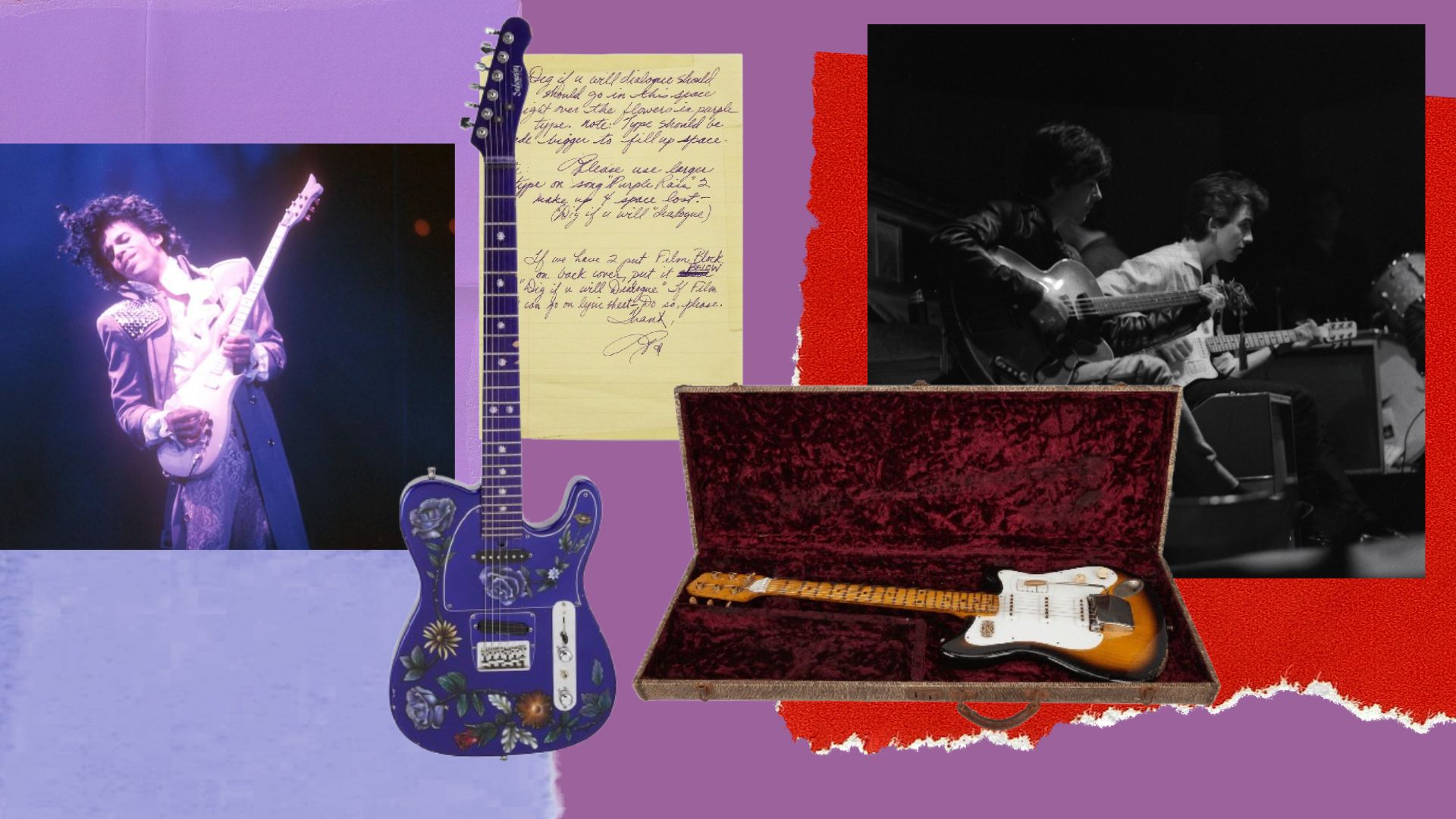 Prince And George Harrison Music Memorabilia Up For Auction